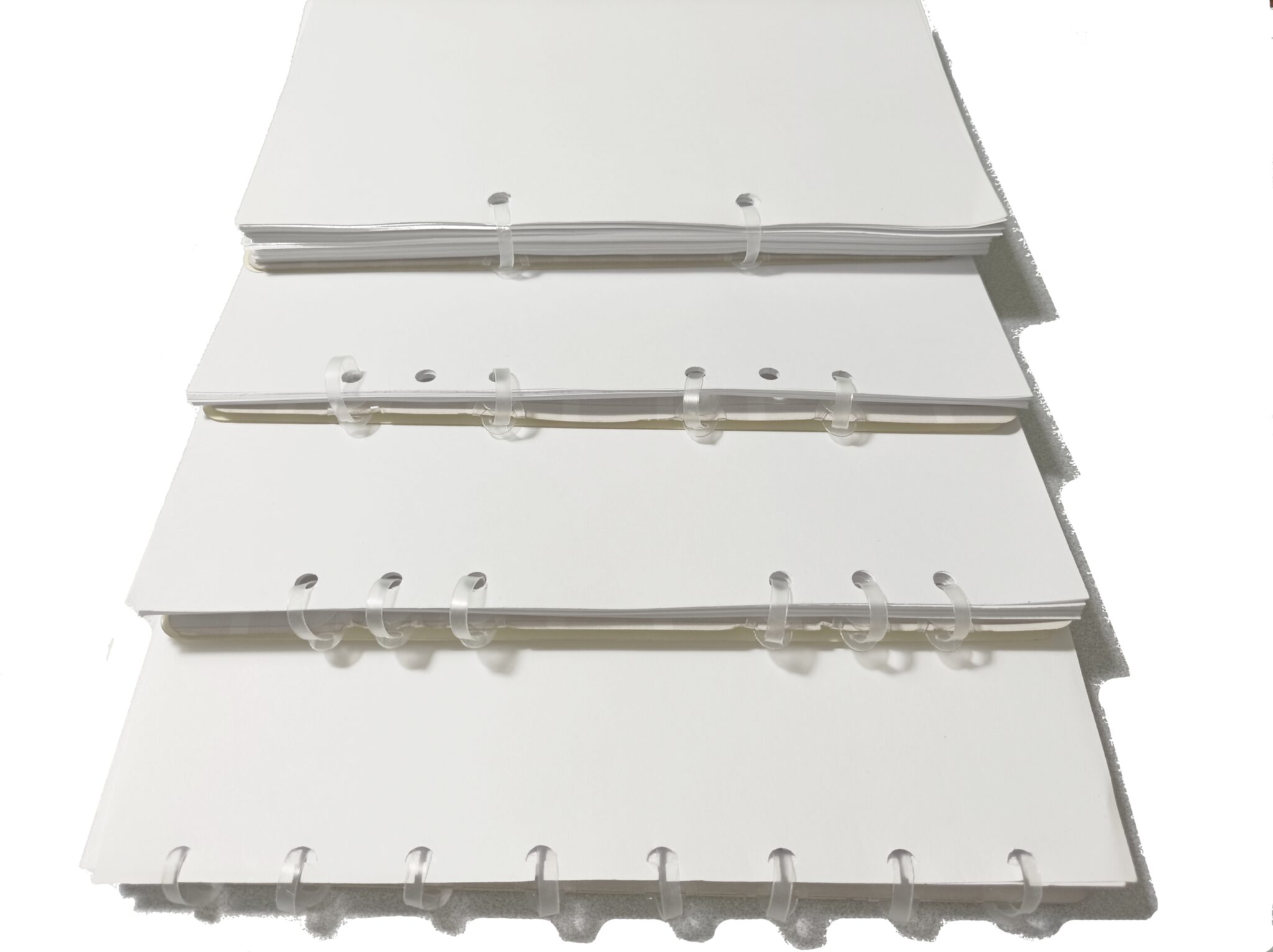 A5 Universal Ringless Binder for any punched holes Configuration