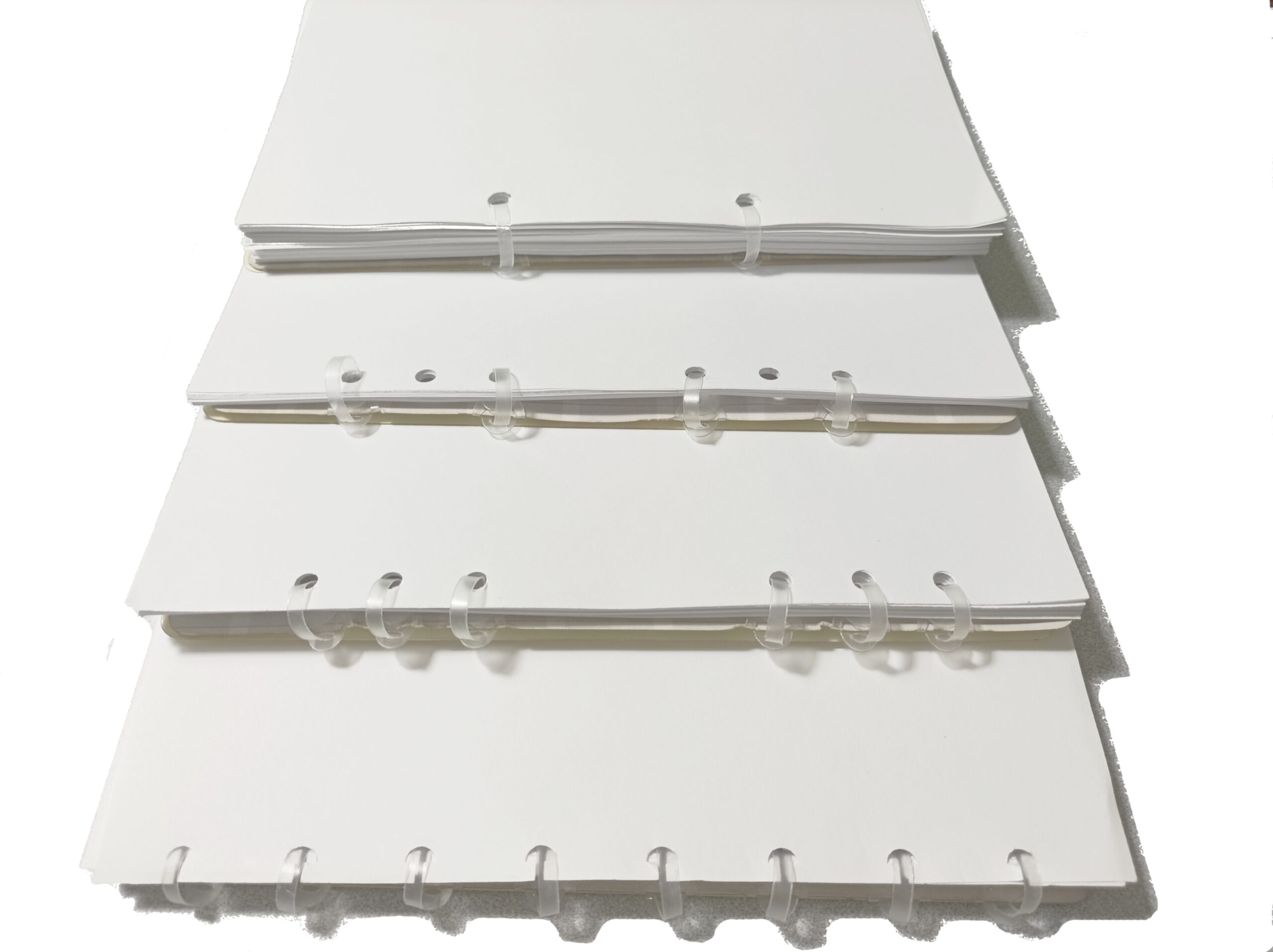 A5 Universal Ringless Binder for any punched holes Configuration